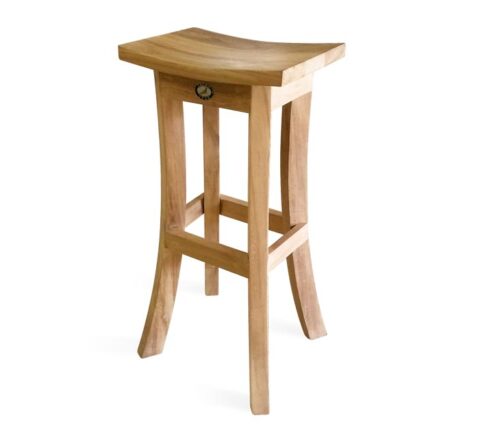 Japanese Bar Stool - Ascot Teak
