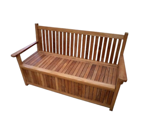 Storage Box Bench - Ascot Teak